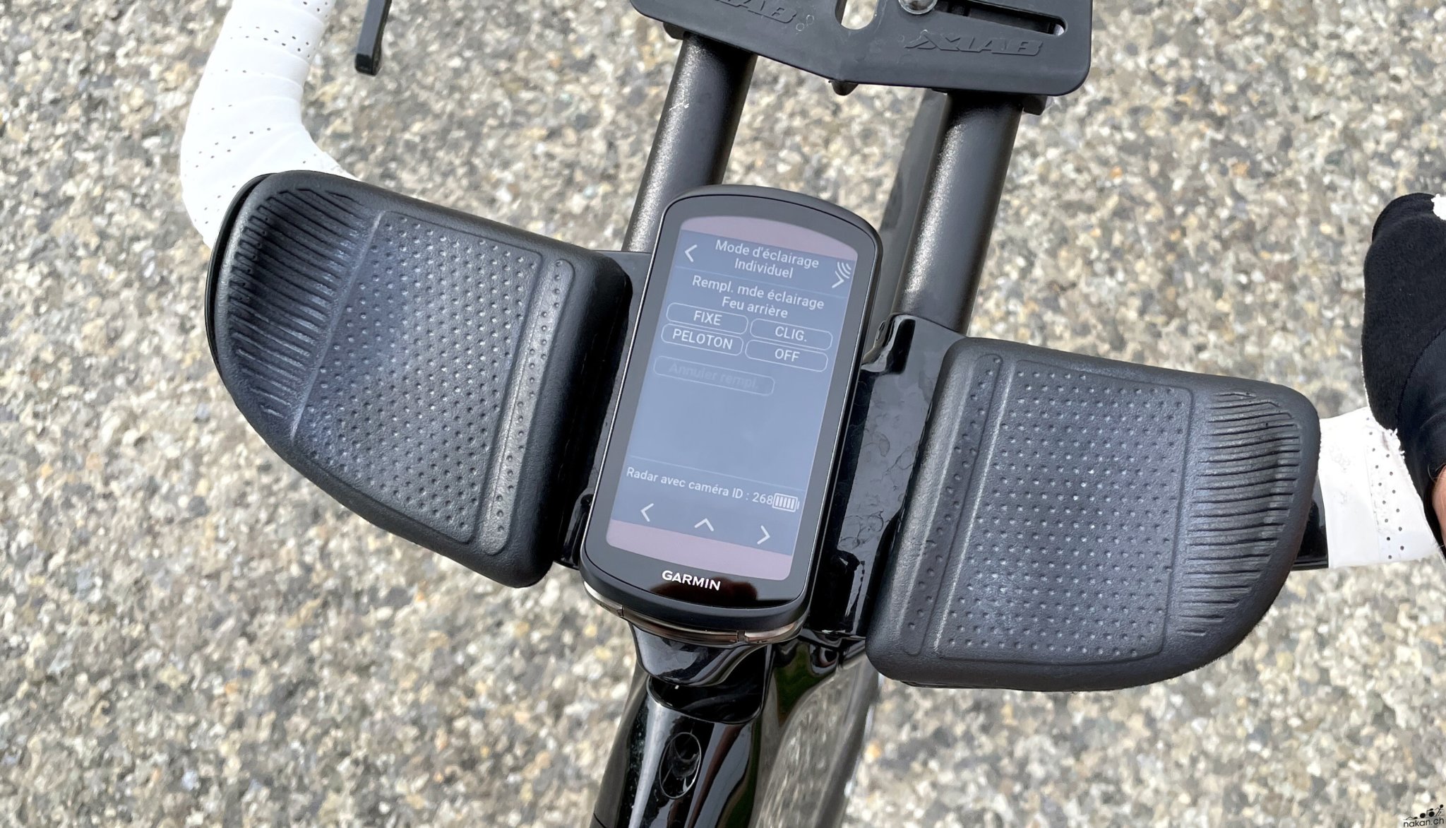 Test complet du Garmin Varia RCT 715, Dashcam des cyclistes! - nakan.ch